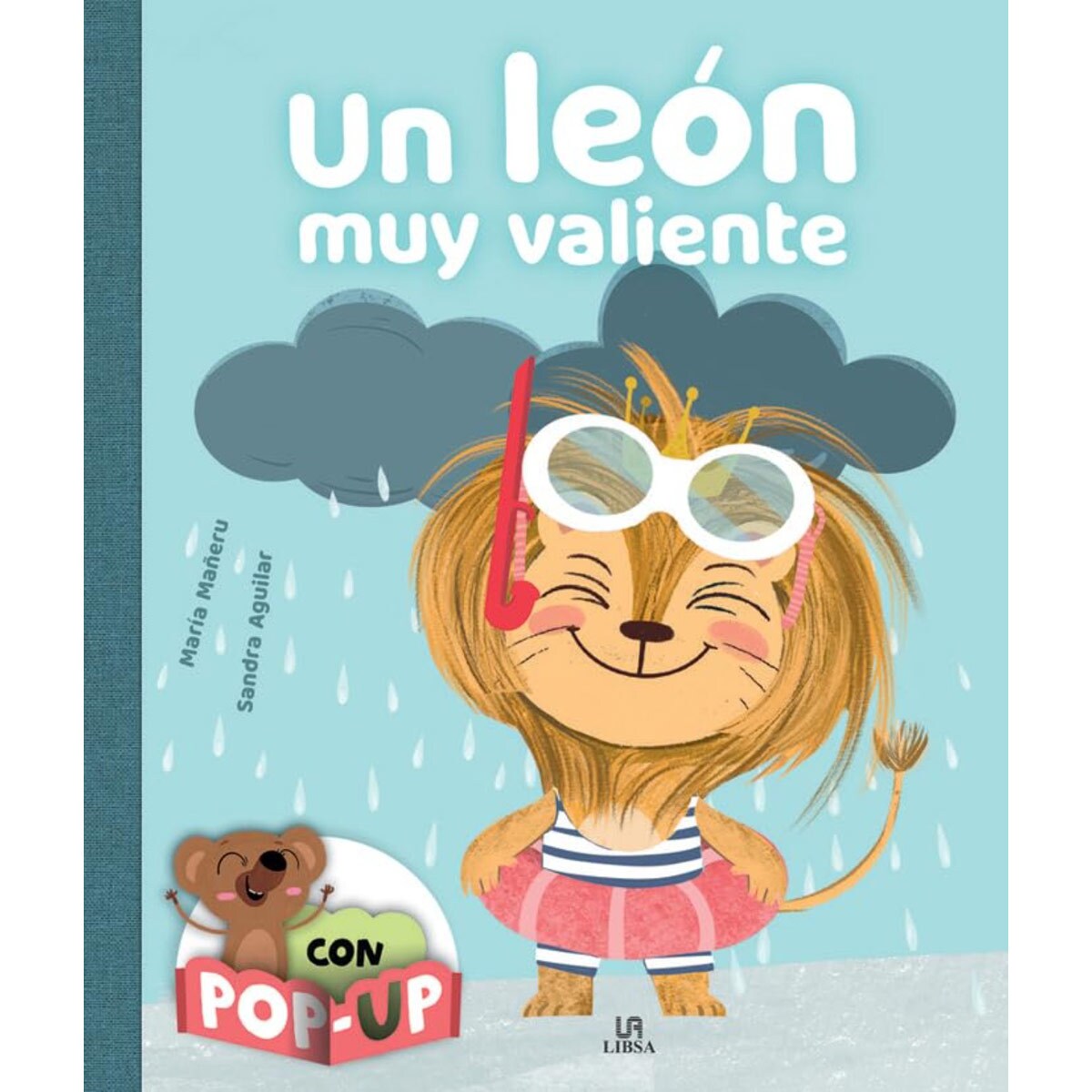 Un Leon Muy Valiente. Pop-Up