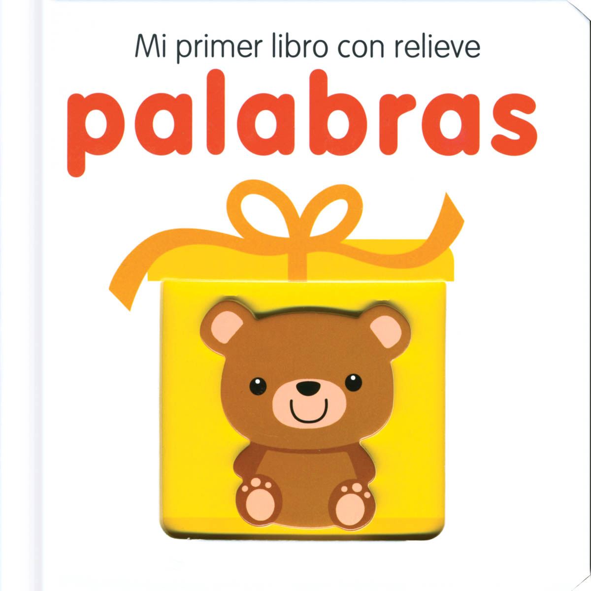 Mi primer libro con relieve: palabras