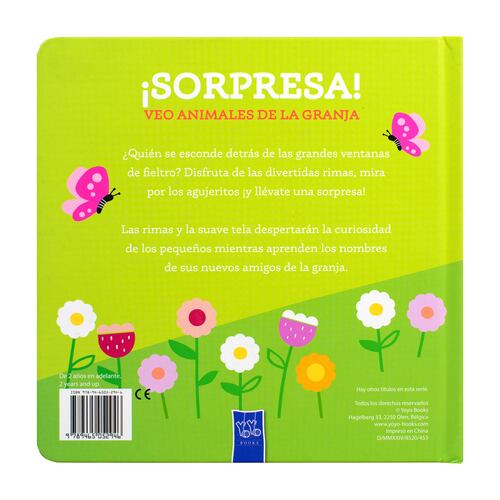 Sorpresa Veo Animales De La Granja