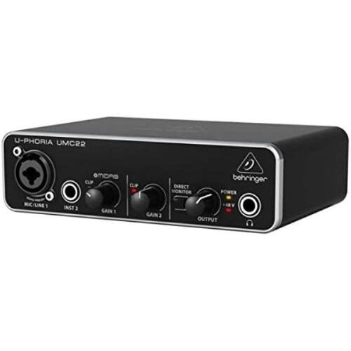 Interface De Audio Behringer U-phoria Umc22.