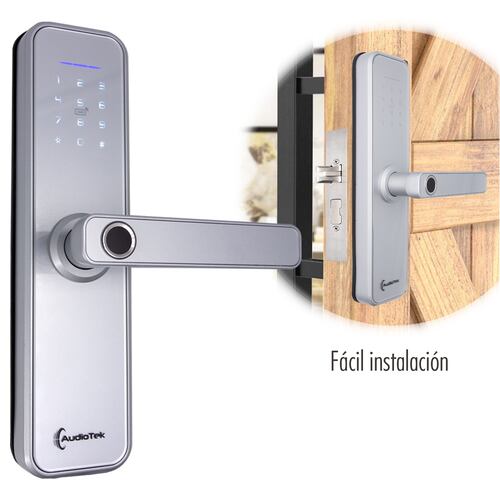 Cerradura Electronica Huella Biometrica Wifi Chapa Digital Inteligente ...