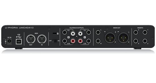 Behringer UMC404HD Interfaz De Audio 4x4
