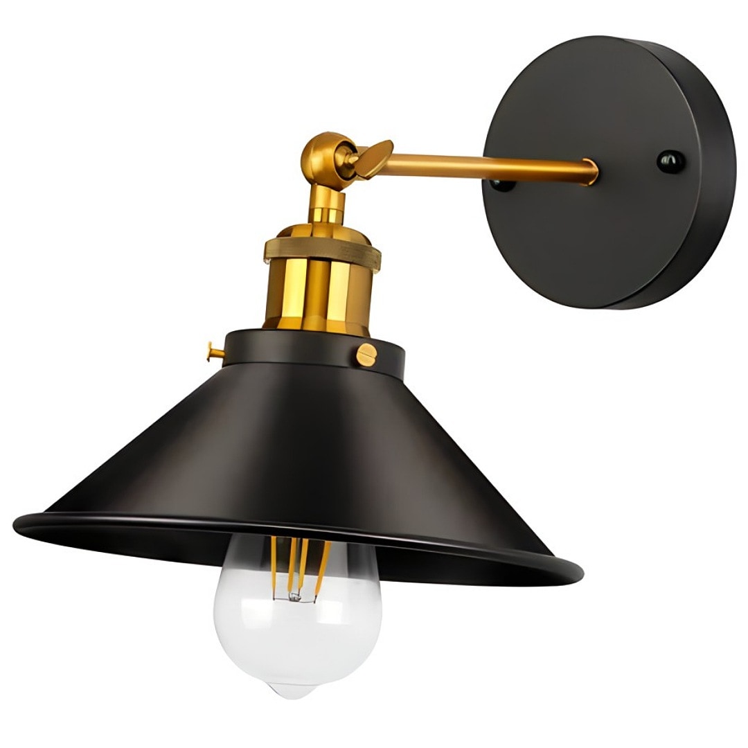 Lámpara De Pared Interior Retro (sin Bombilla)