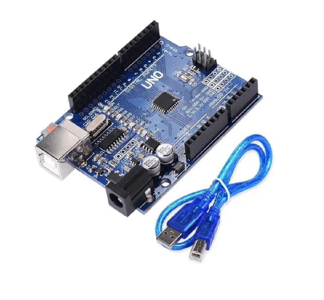 Microcontrolador Uno R3 Smd Tecneu Con Cable Usb