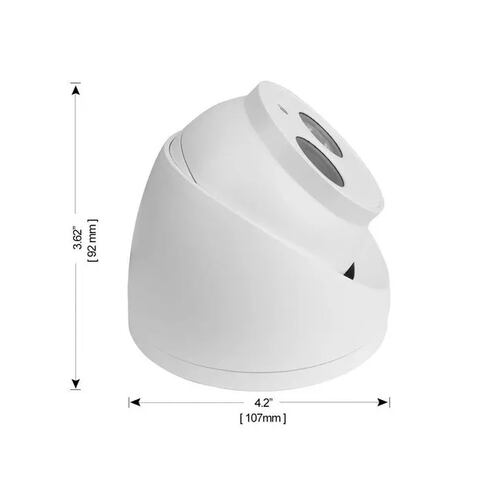 Camara De Vigilancia R-tech En Domo Nocturna.