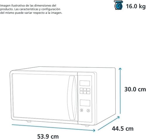 Horno Microondas 1.1p3 General Electric Cuft Espejo MGE11SEJ