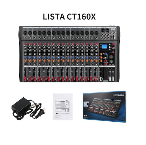 Mezcladora De 16 Canales Mixer Usb