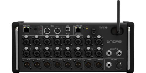 Midas Mr18 Mezcladora Digital 18 Canales Wifi Integrado