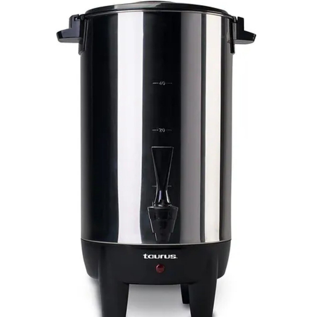Cafetera Percoladora Columba Taurus 40 Tz Acero Inox 1000 W Color Plateado