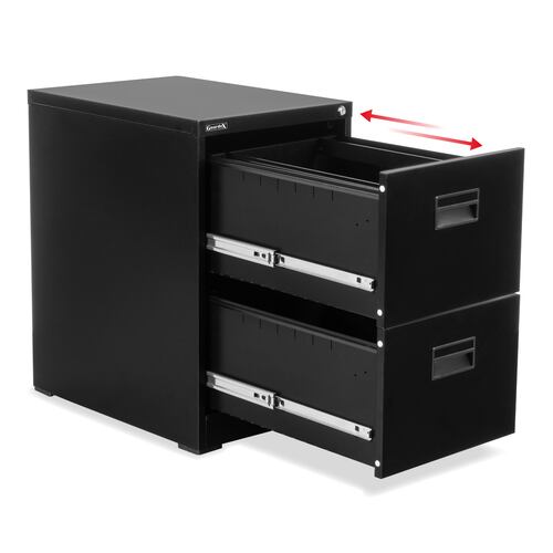 Archivero Guardex Vertical Metálico Con 2 Gavetas Y Anti-Cerraduras ...