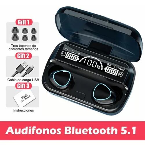 Audifonos Inalámbricos F9 M10 Con Bluetooth 5.1 Tws.