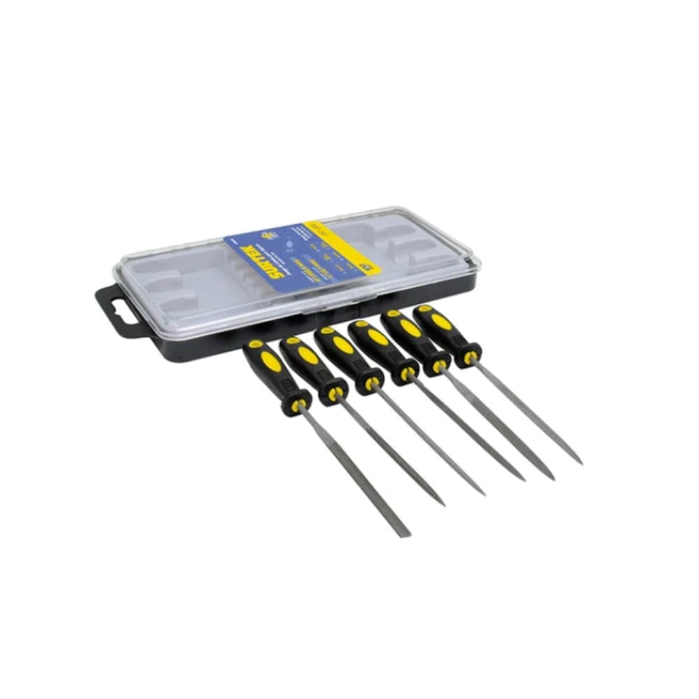 Juego Limas Combinadas P/ Joyero Mango Bimaterial Surtek