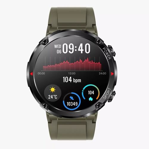 Smartwatch Reloj Inteligente T30 Round Full Hd Ips FRALUGIO.