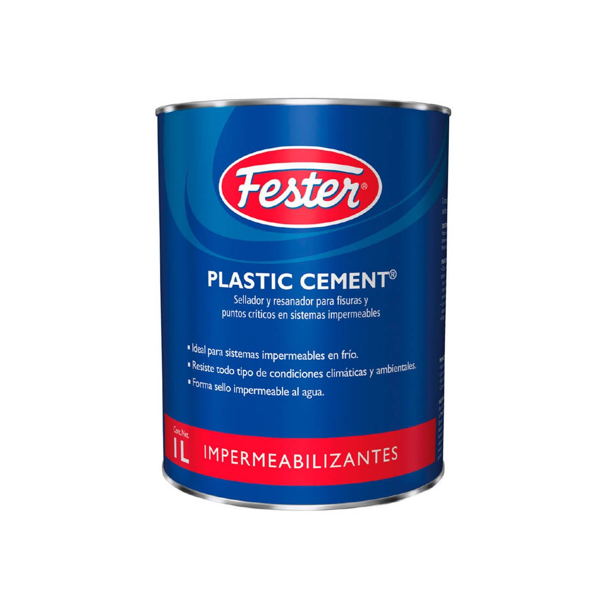 Sellador Cemento Plástico 1L Resanador Calafa Fester 1628806
