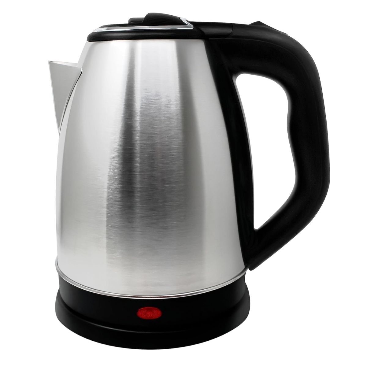 Tetera Cafetera Hervidor Eléctrico 2 Litros Inoxidable Plateada