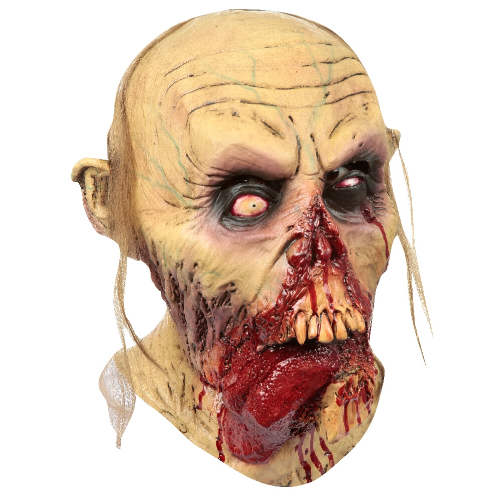 Máscara De Zombie Tongue Ghoulish Productions Disfraz para Halloween