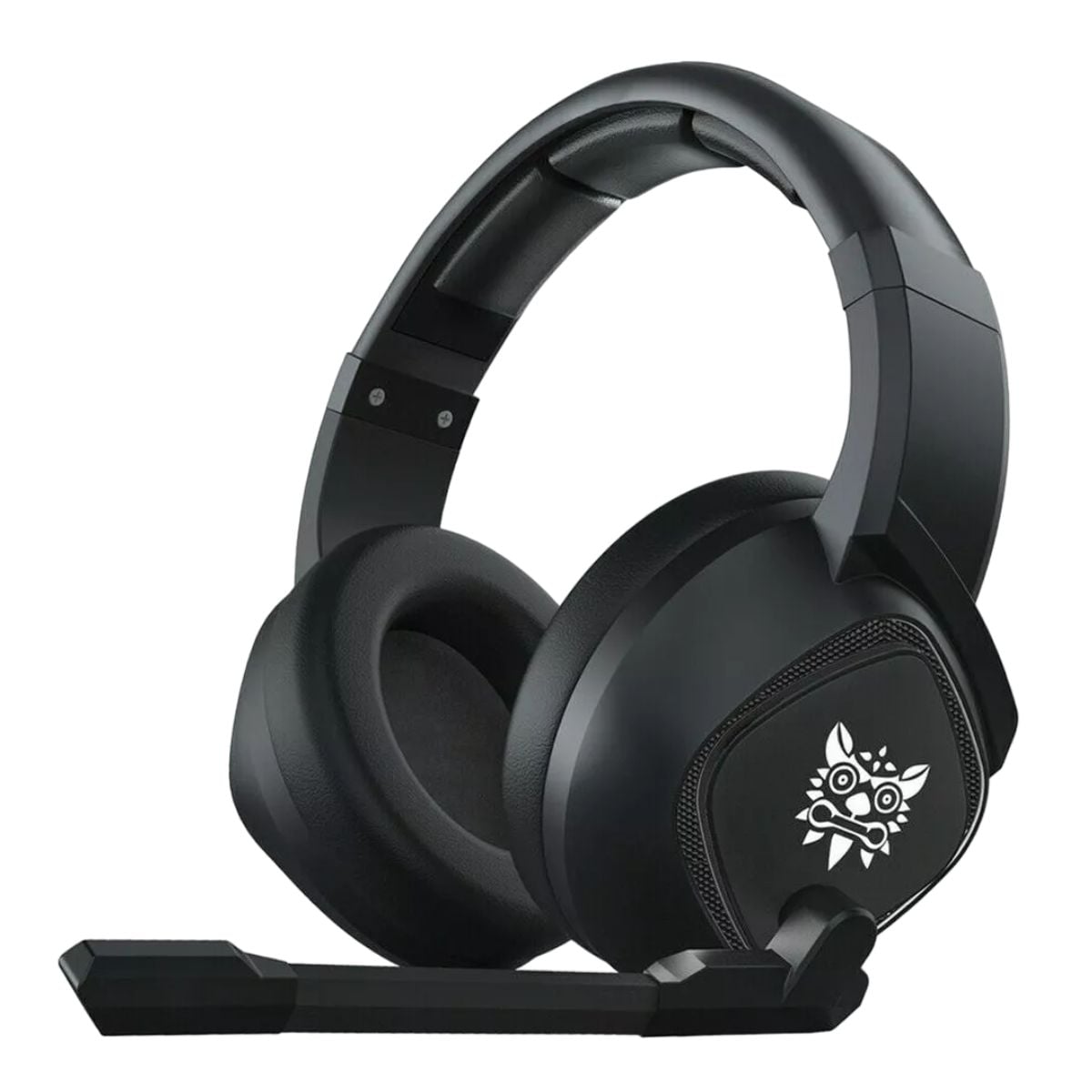 Audifonos gamer negro con luz