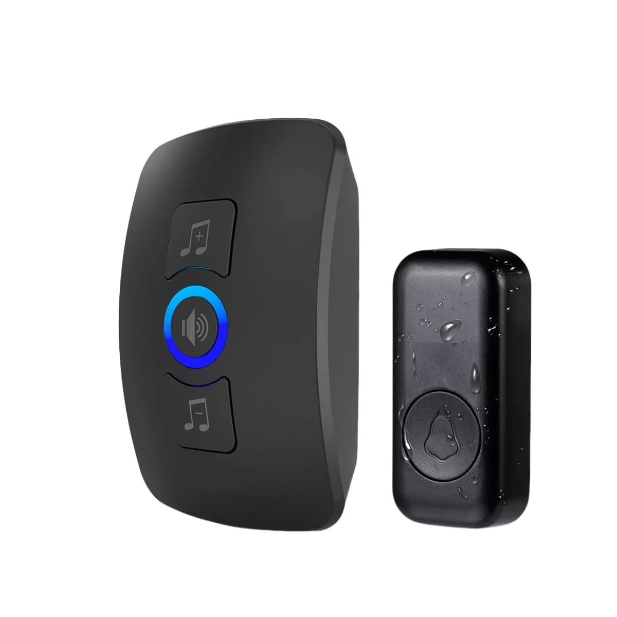 Timbre Inalámbrico Impermeable Con 1 Transmisor Y 1 Receptor