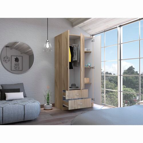CLOSET ARMABLE MODELO AUSTRAL 3P COLOR DUNA EXCELSIOR.