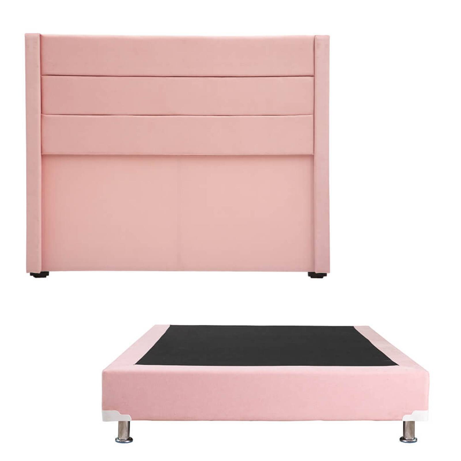 Cabecera Individual Dicasa Lugo con Box Rosa