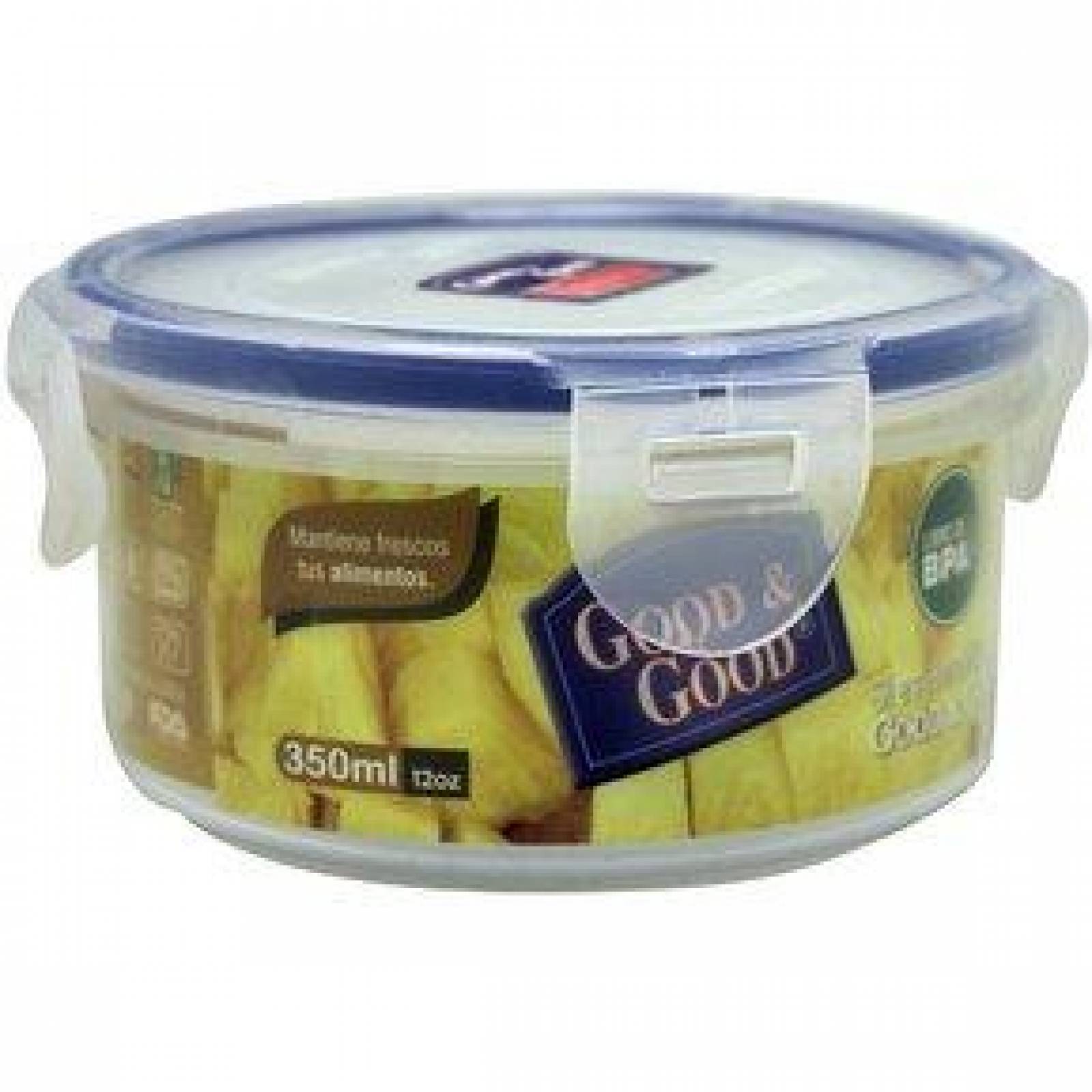 Recipiente con tapa hermética 350 ml
