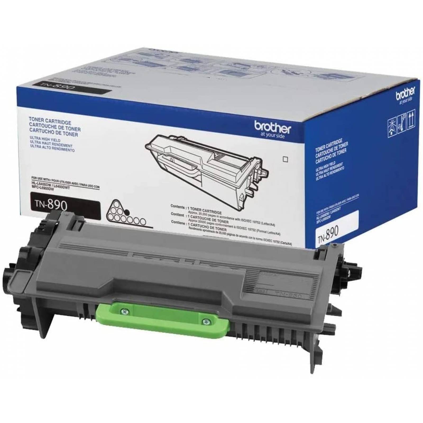 TONER BROTHER TN890 ULTRA ALTO RENDIMIENTO 20,000 PAGS
