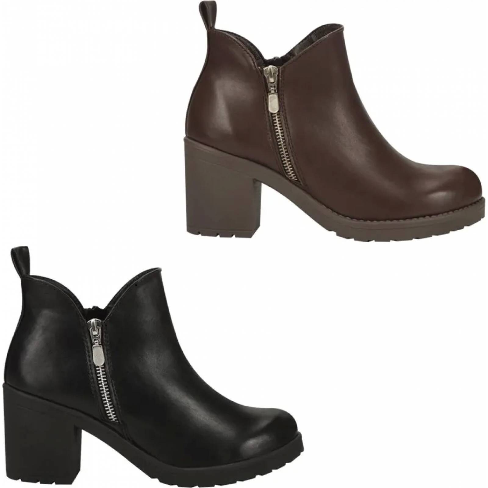 Kit 2 pares bota casual dama multicolor Vi Line modelo 8846