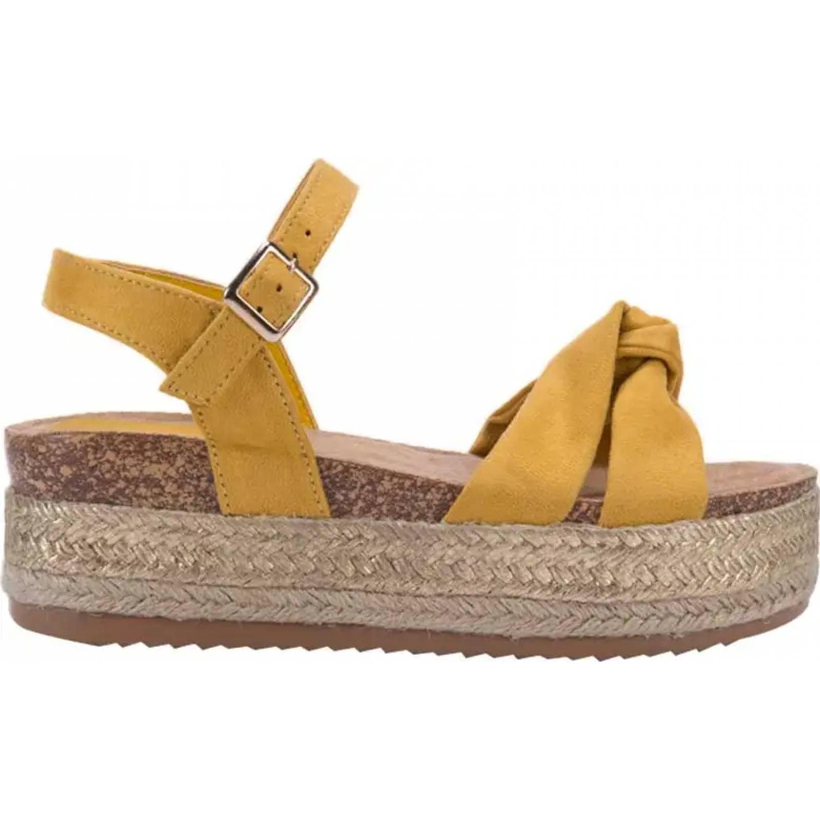 Sandalia casual dama amarillo Vi Line Fashion modelo E27
