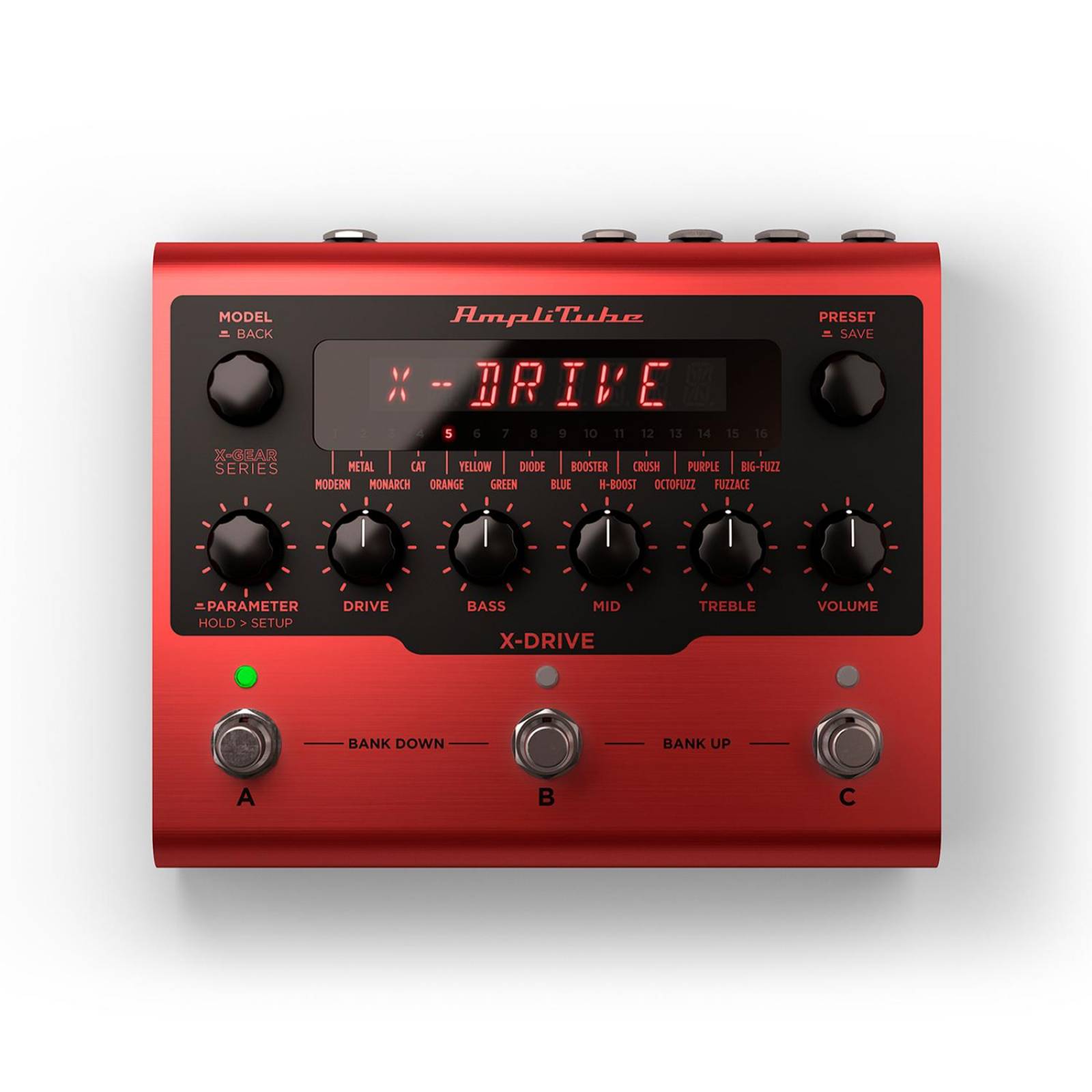 Pedal de efecto Distorsión X-DRIVE IK MULTIMEDIA