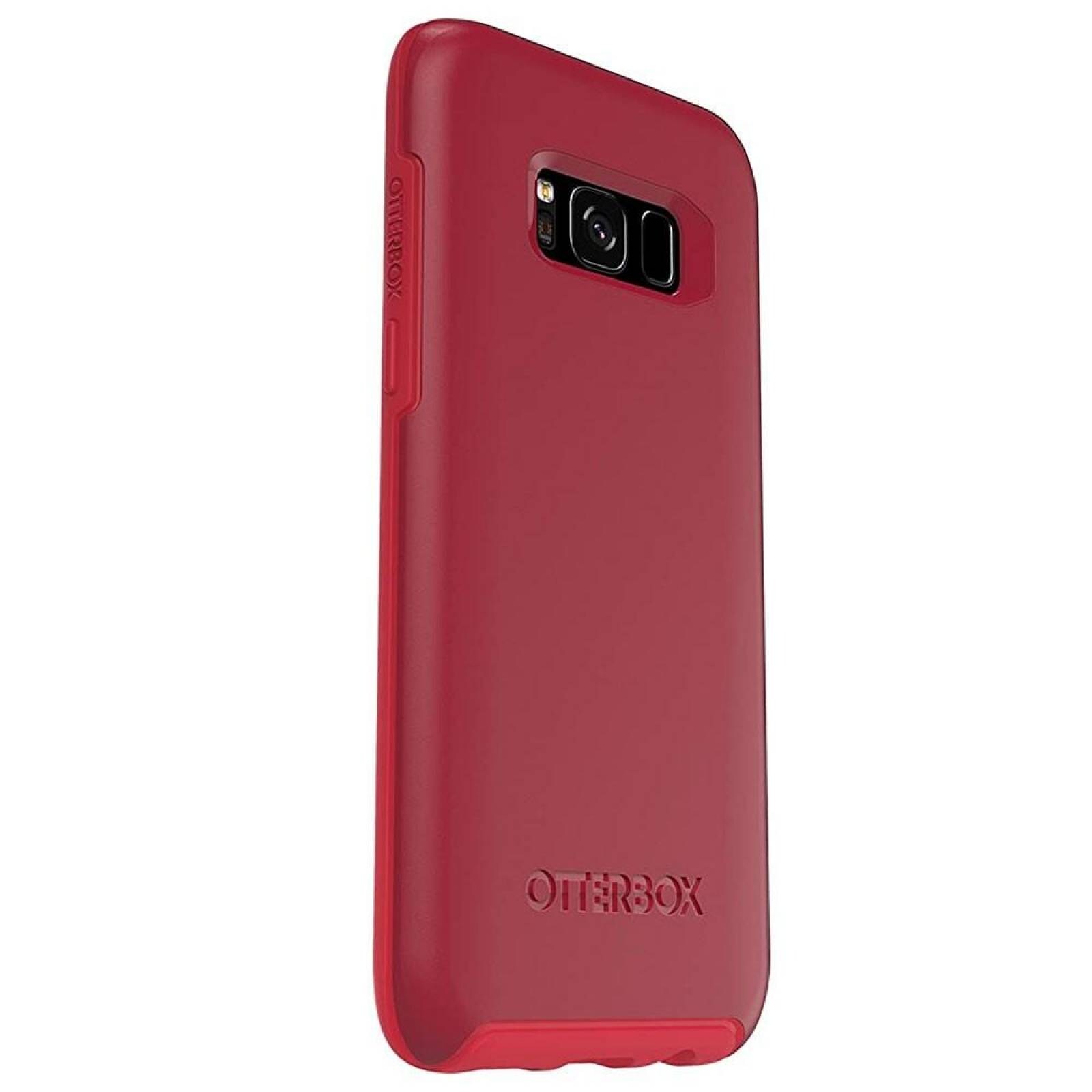 . Funda OTTERBOX Symmetry para Samsung S8 Roja