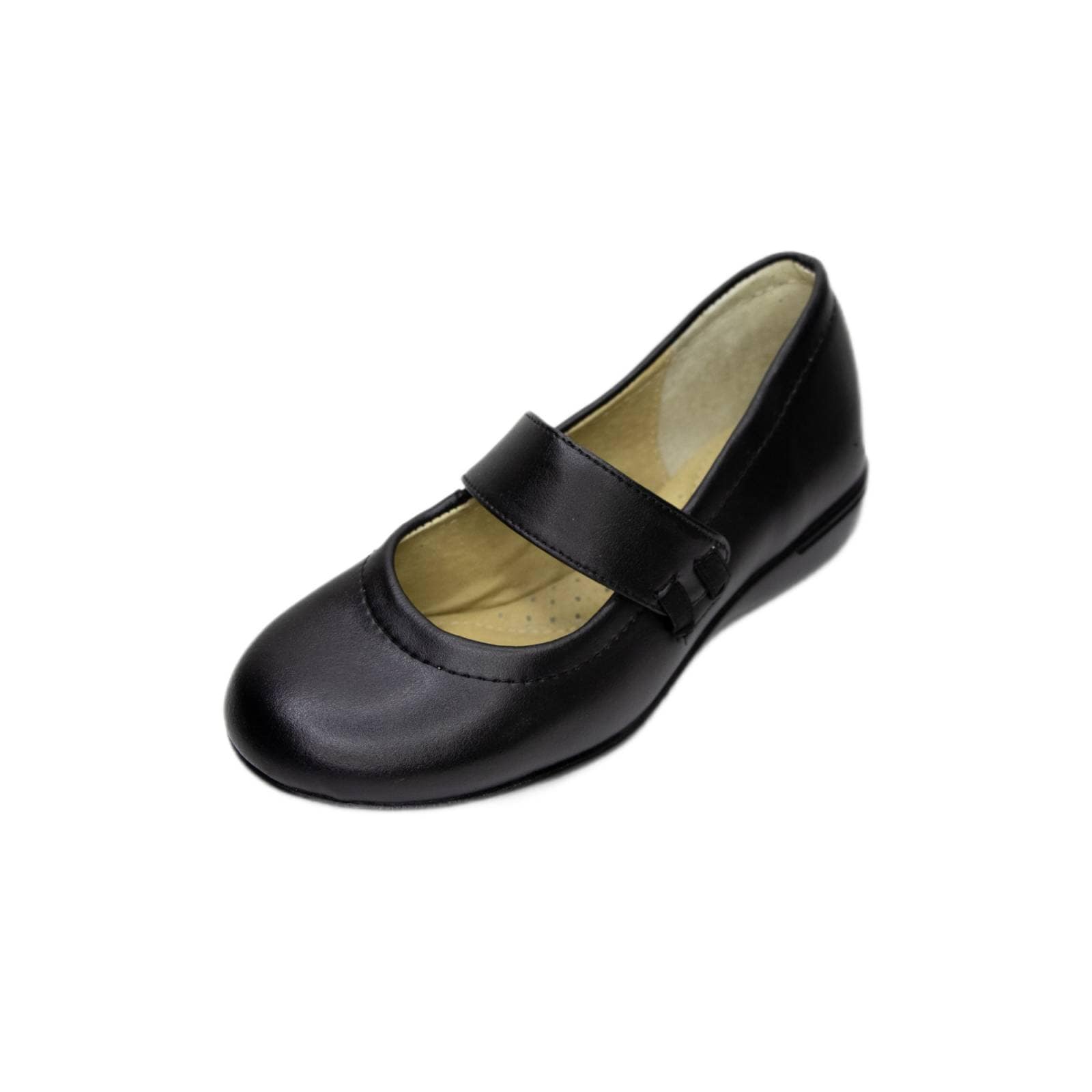 Zapato Escolar Niña Piel Negro Luccia Sossa Manolo 191