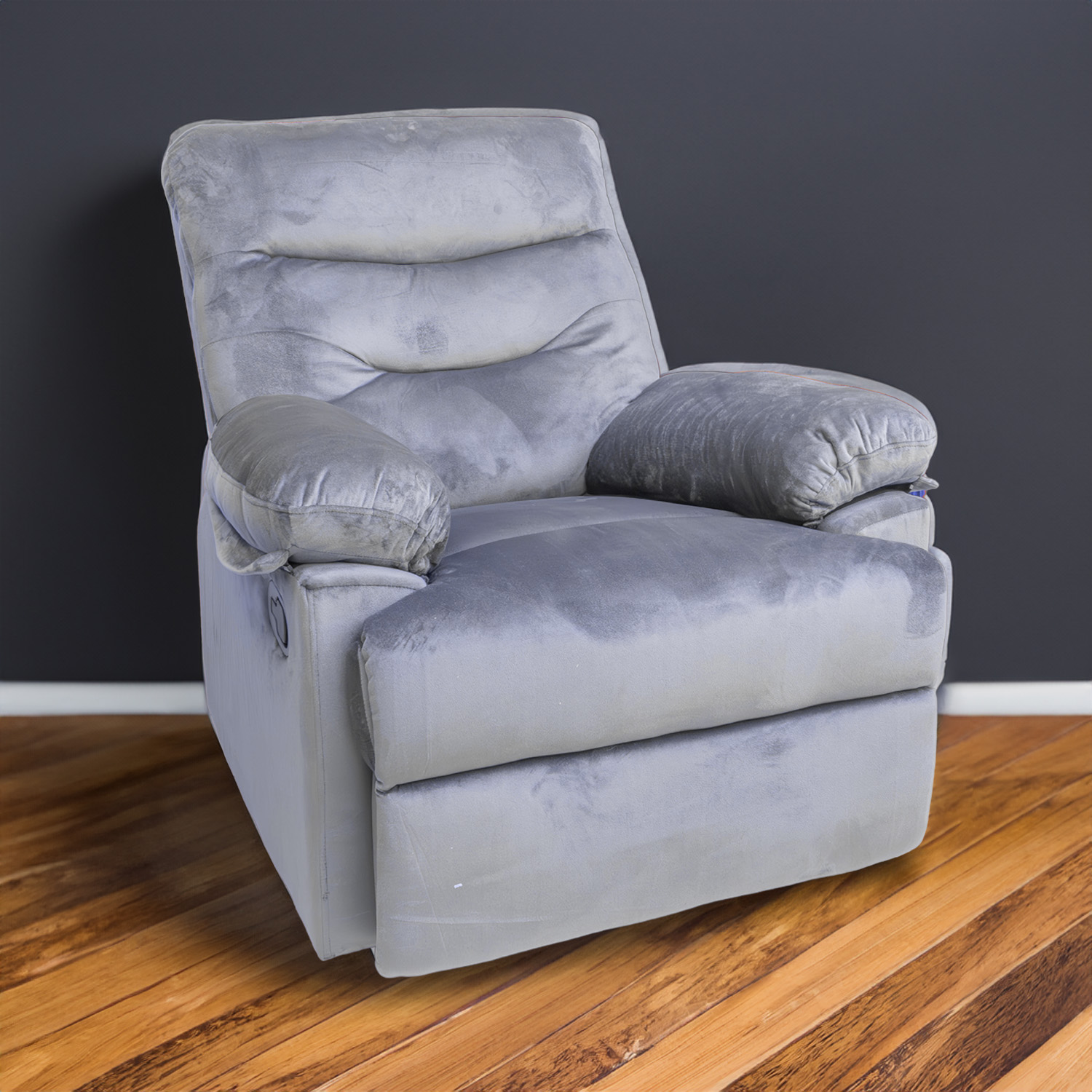 Bossa Sillón Reclinable Individual James Gris Reposet.