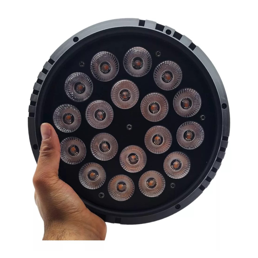 Cañon Led SUPER BRIGHT PAR188W 18x8 W 4 En 1 Rgb+ambar Dmx.