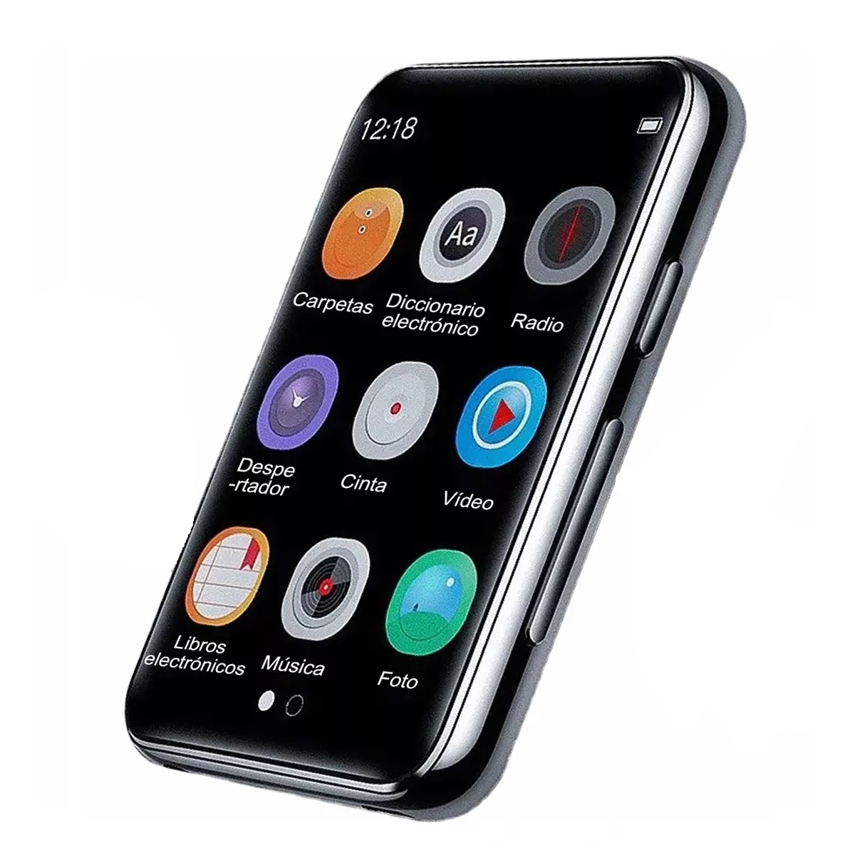 Reproductor Música Con Pantalla Táctil Bluetooth Mp3 Mp4 64g.
