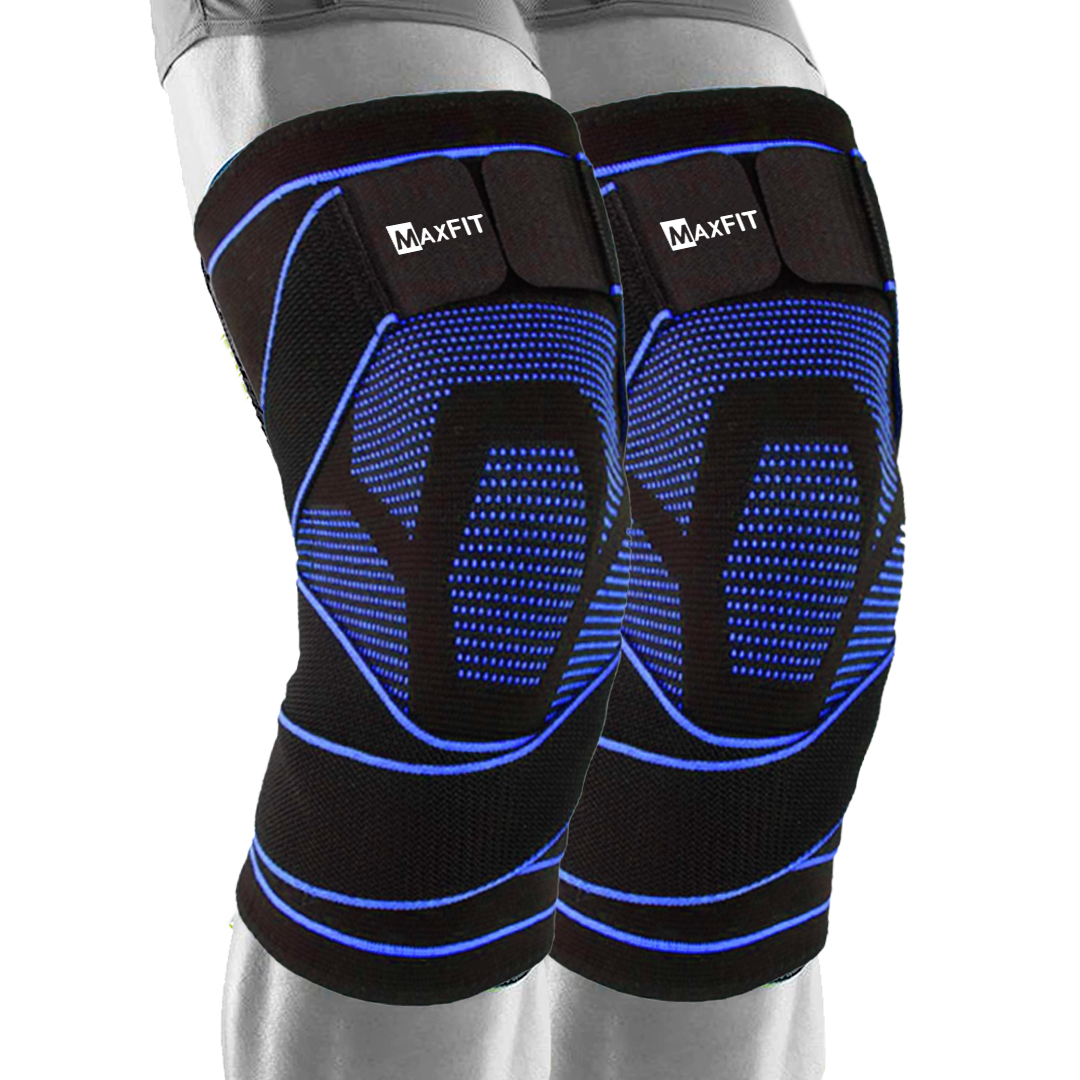 Rodilleras deportivas de compresión marca MAXFIT, para Gimnasia ...