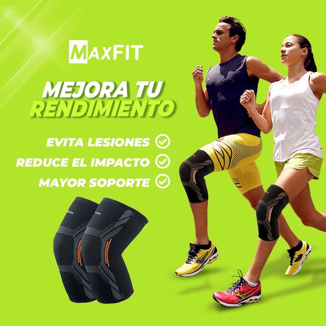 Rodilleras deportivas de compresión marca MAXFIT, para Gimnasia ...