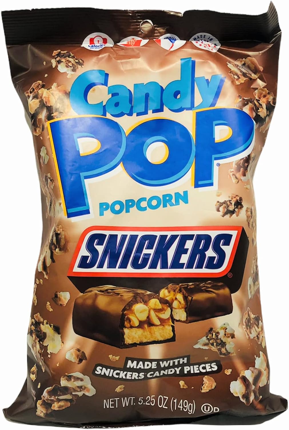 Snickers Candy Pop Palomitas de Maiz 5.25oz