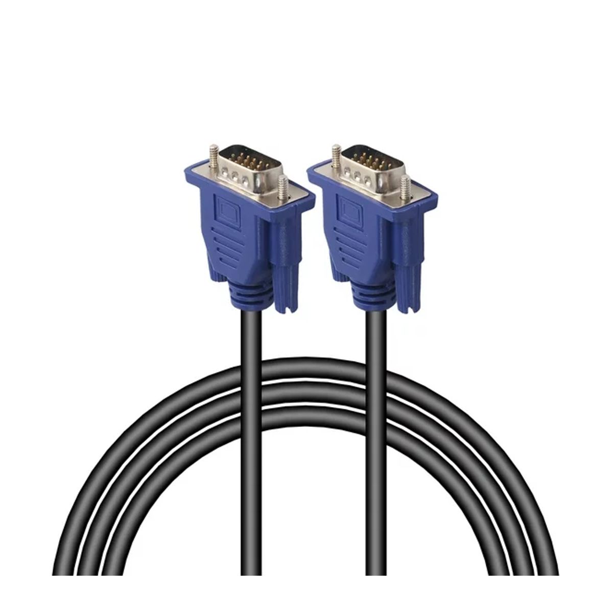 Cable VGA Macho 5 Metros Compatible Con PC Laptop Proyector.