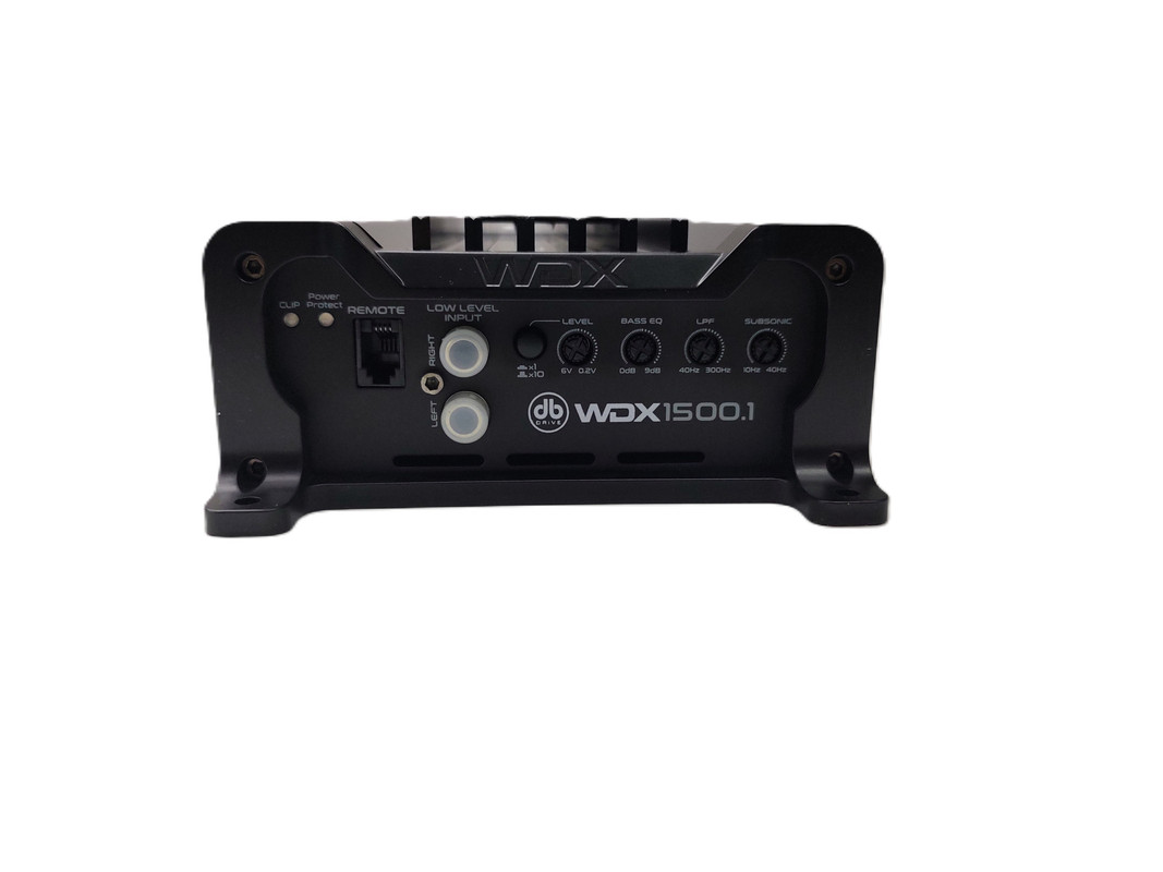 Amplificador Monoblock DB Drive WDX1500.1 1500w Clase D.
