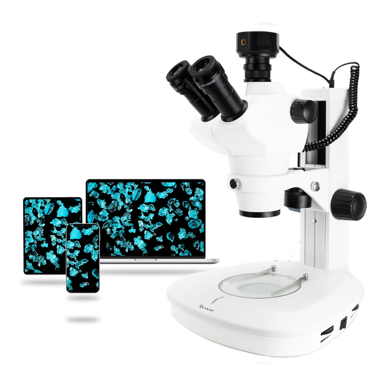 Microscopio Estereoscópico HDMI Quasar Qm25.