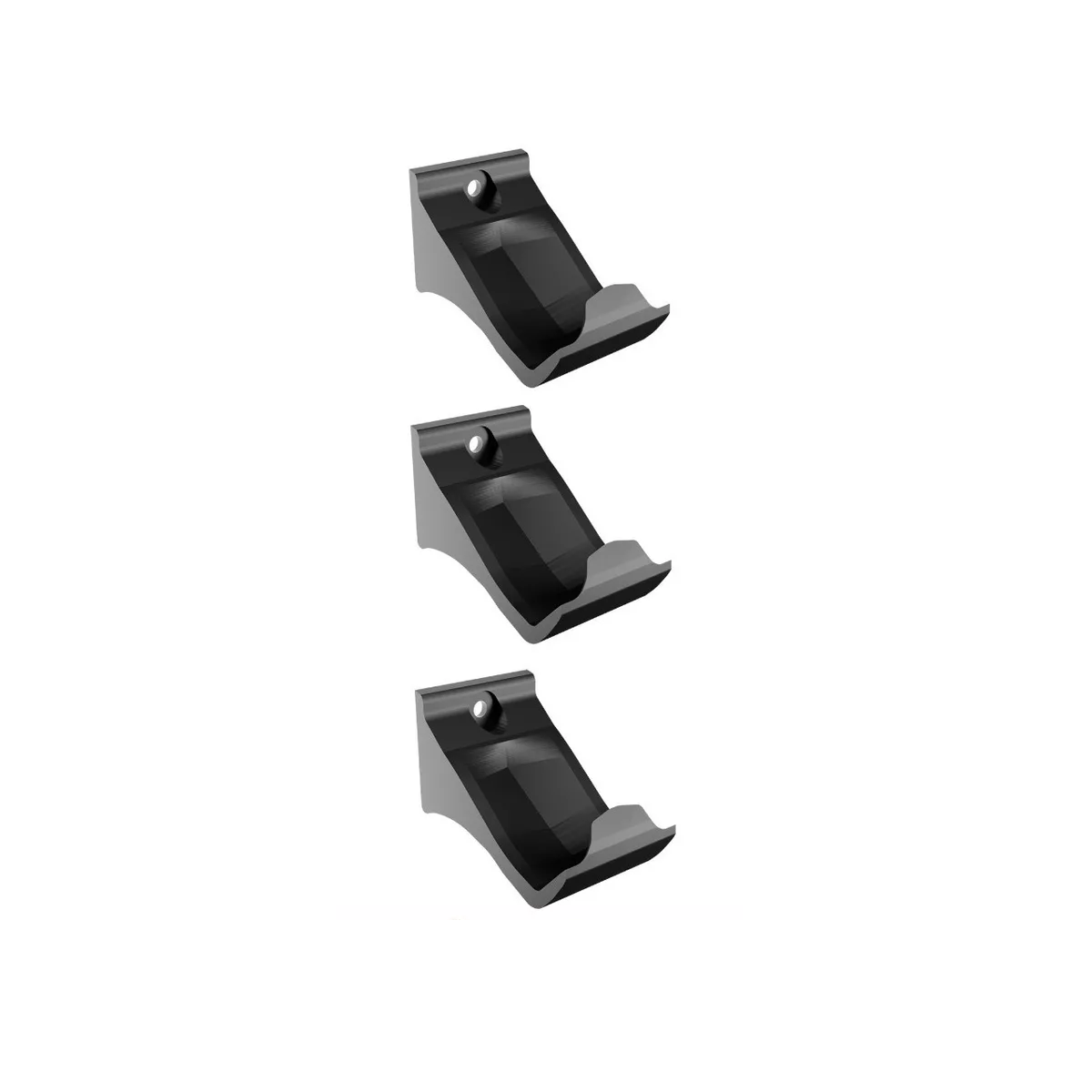 Base Controles Xbox One De Pared / Soporte Control Series S Negro.