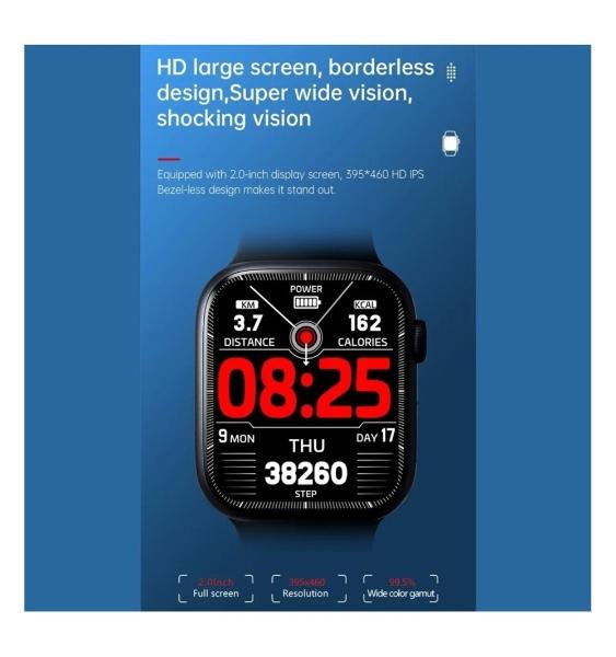 Smartwatch Inteligente Reloj Dama Fralugio Ws67 Full Touch Ips Hd