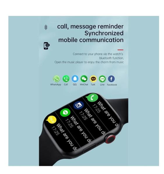 Smartwatch Inteligente Reloj Dama Fralugio Ws67 Full Touch Ips Hd