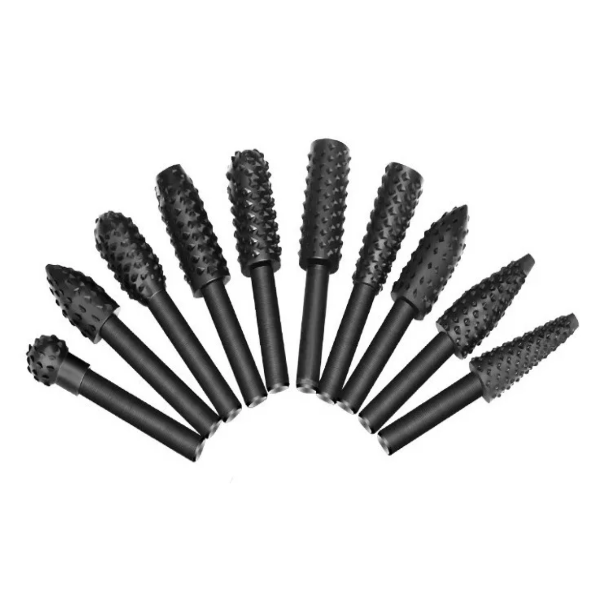 "Lima Escofina Fresa Rotativa Madera Carpintería Desbaste 10pz