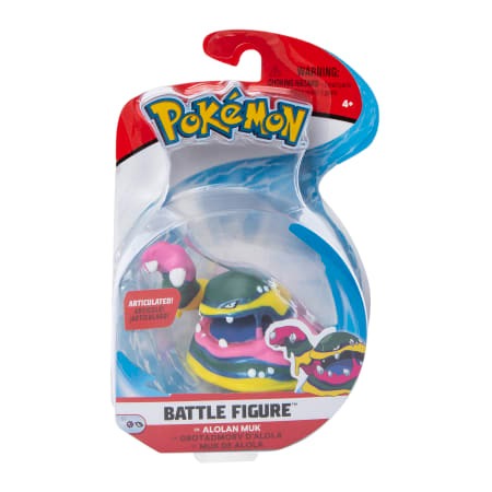 Figura Colección Pokémon Original Battle Figure Muk de Alola Regalo