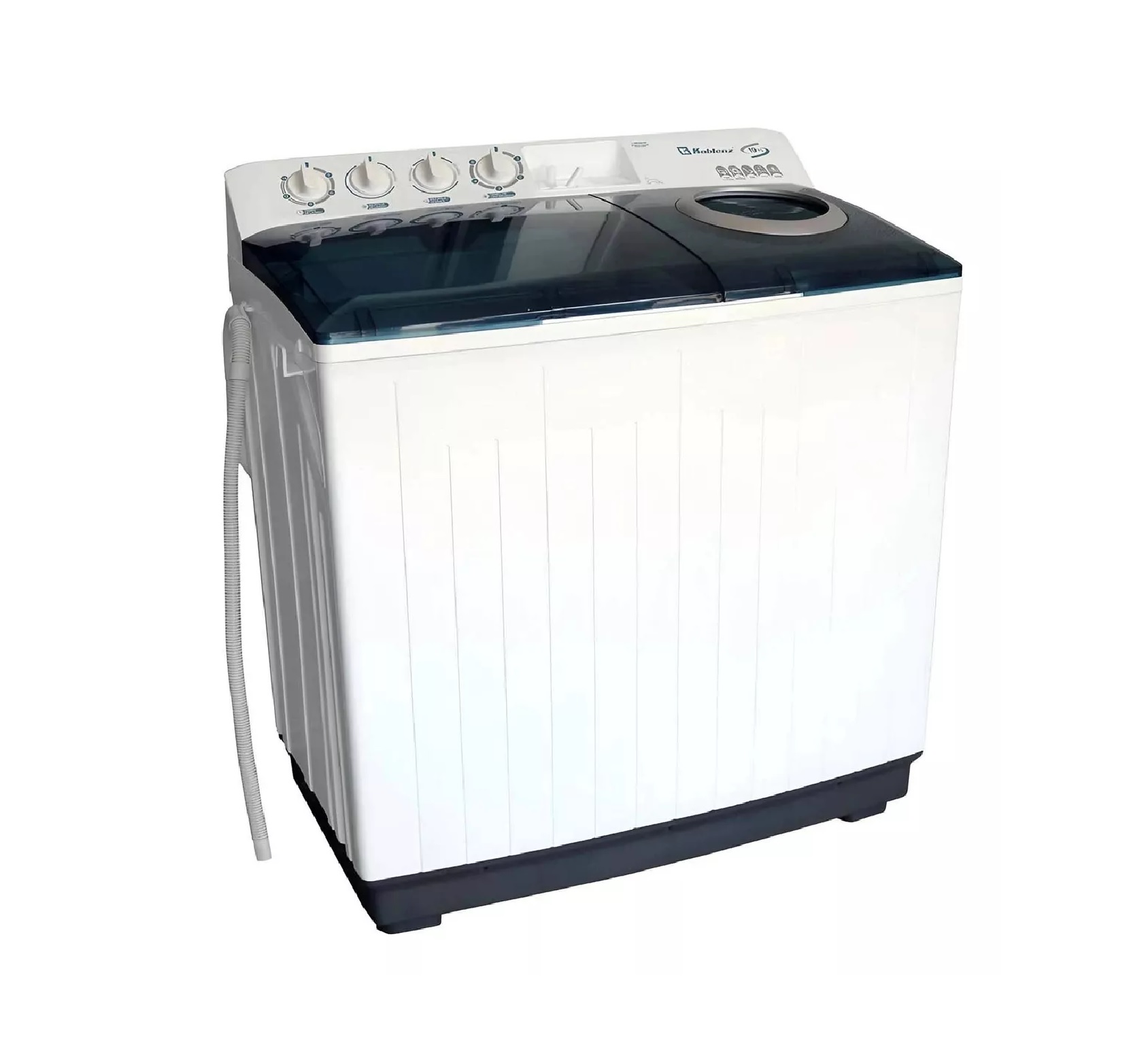 Lavadora Doble Tina 19kg Secado Rápido Ldm-19blanca Koblenz.