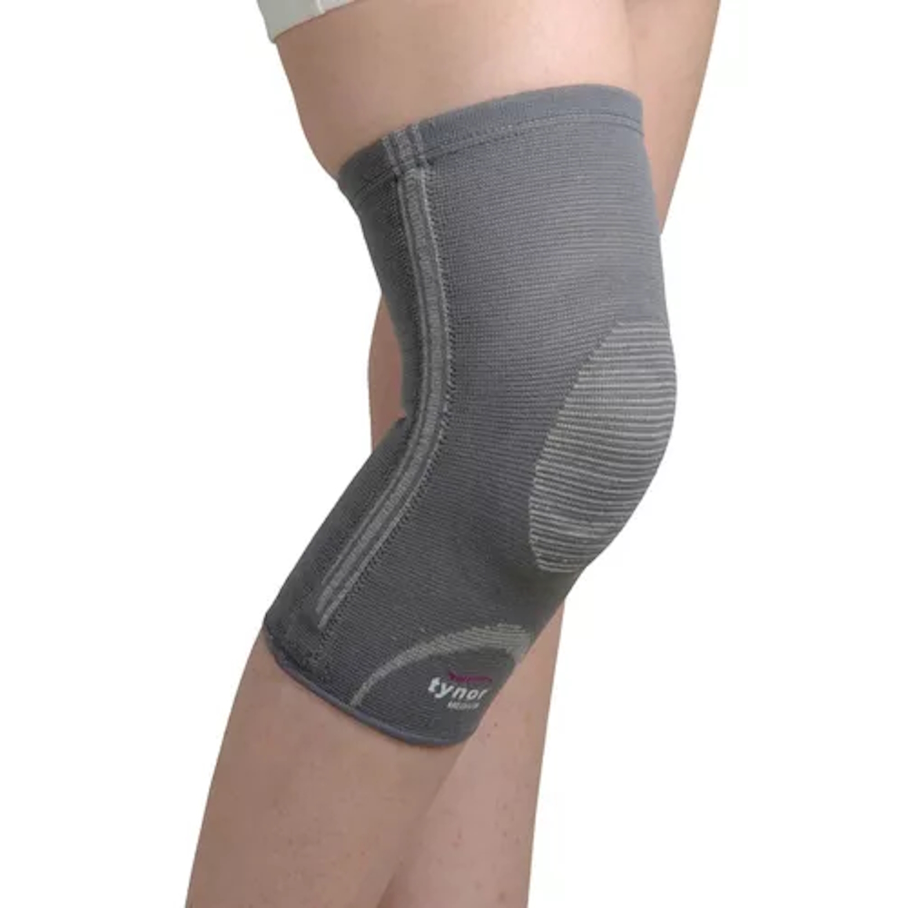 Rodillera Elástica Cerrada Con Soporte Rotuliano D07 Tynor.