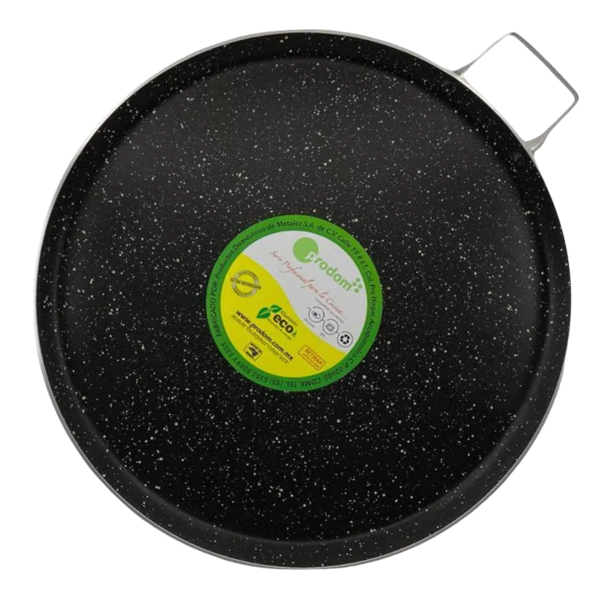 Comal De Aluminio De 30 Cm C/ Antiadherente. Prodom