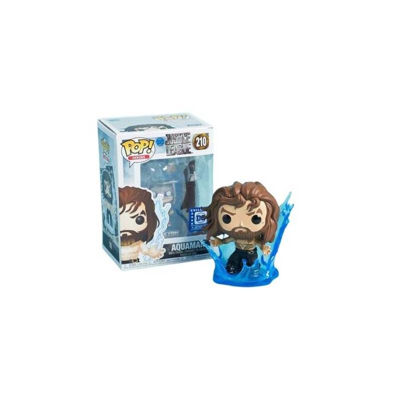 Funko Pop Figura Justice League Aquaman 210 DC Exclusivo