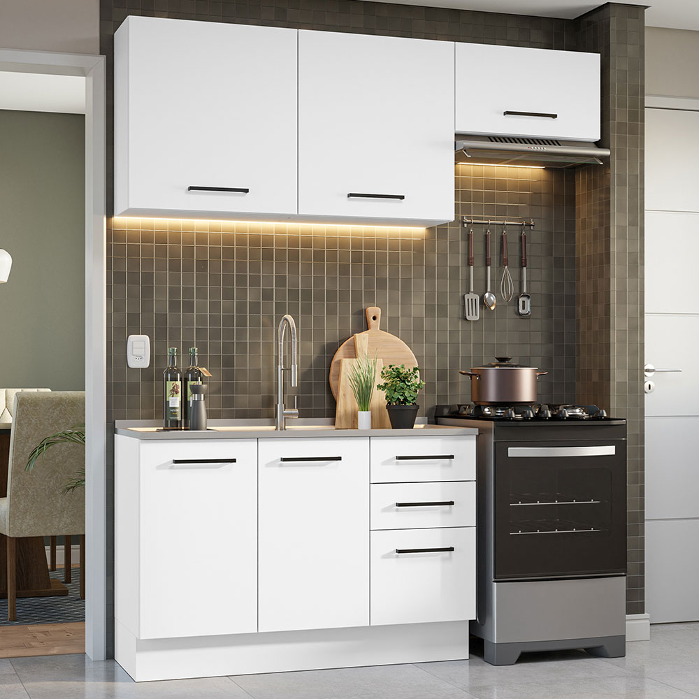 Cocina Integral Completa Modular Madesa Agata 180cm BB
